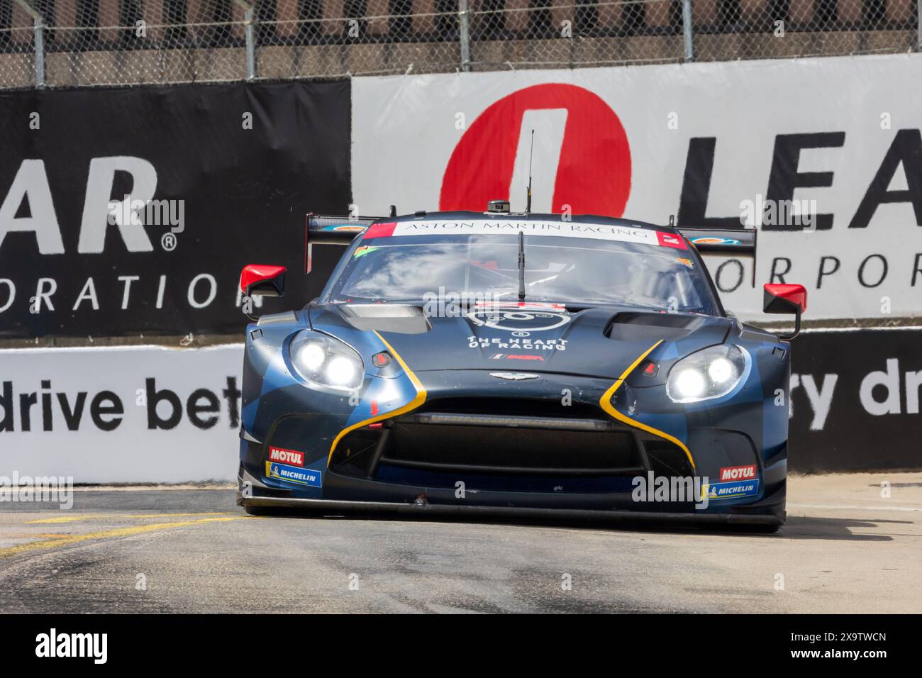 June 1st, 2024: Heart of Racing driver Alex Riberas (23) drives during ...