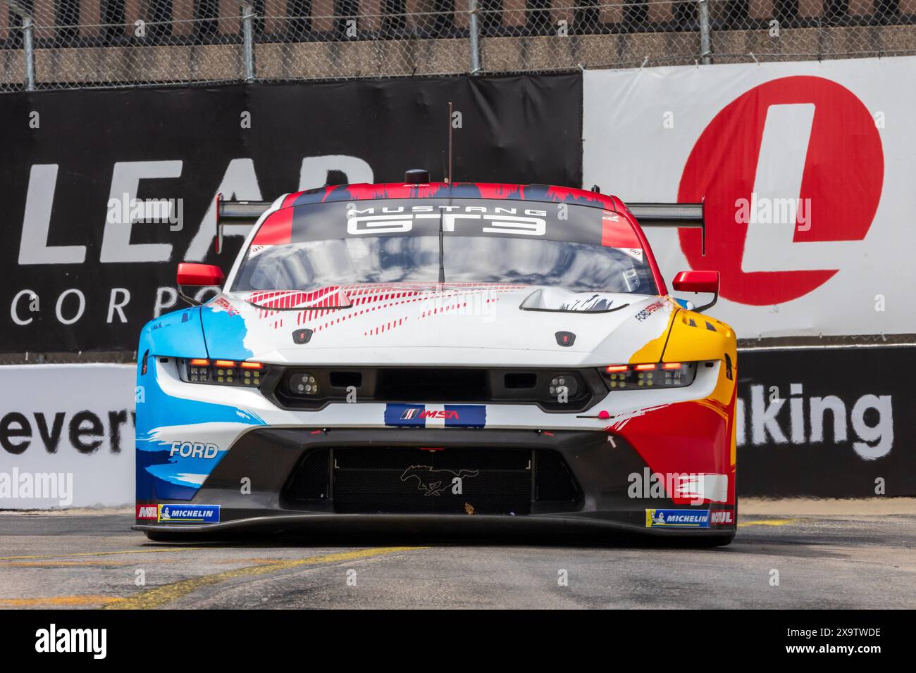 June 1st, 2024: Ford Multimatic Motorsports driver Dirk Muller (65 ...