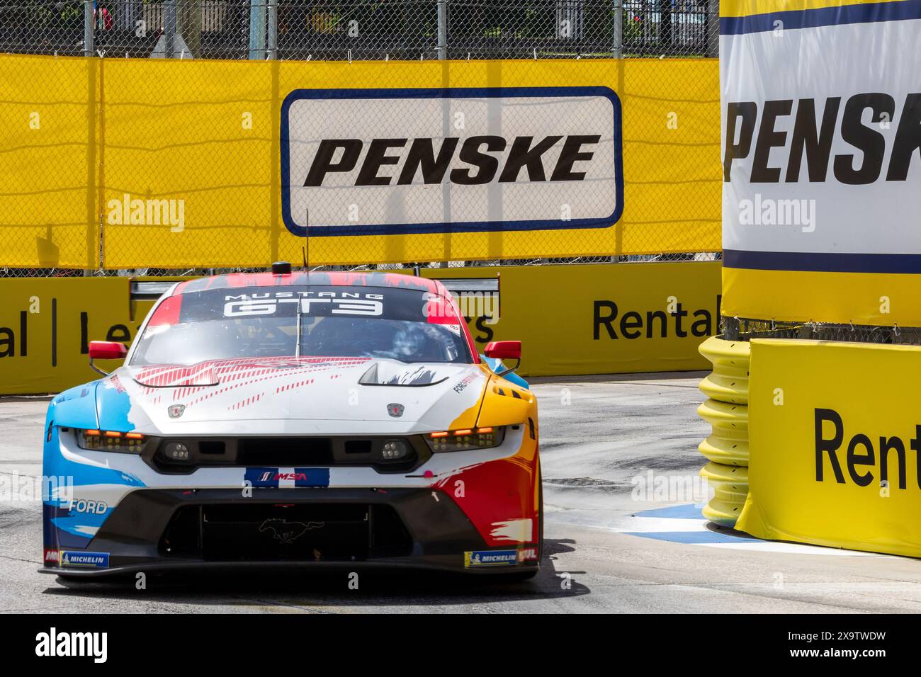 June 1st, 2024: Ford Multimatic Motorsports driver Dirk Muller (65 ...