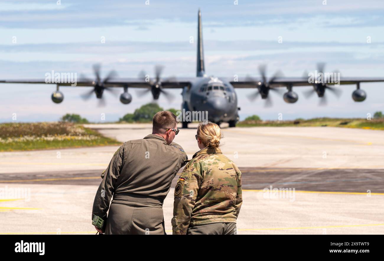 U.S. Air Force Capt. Christian Maude, 37th Airlift Squadron D-Day 80 ...