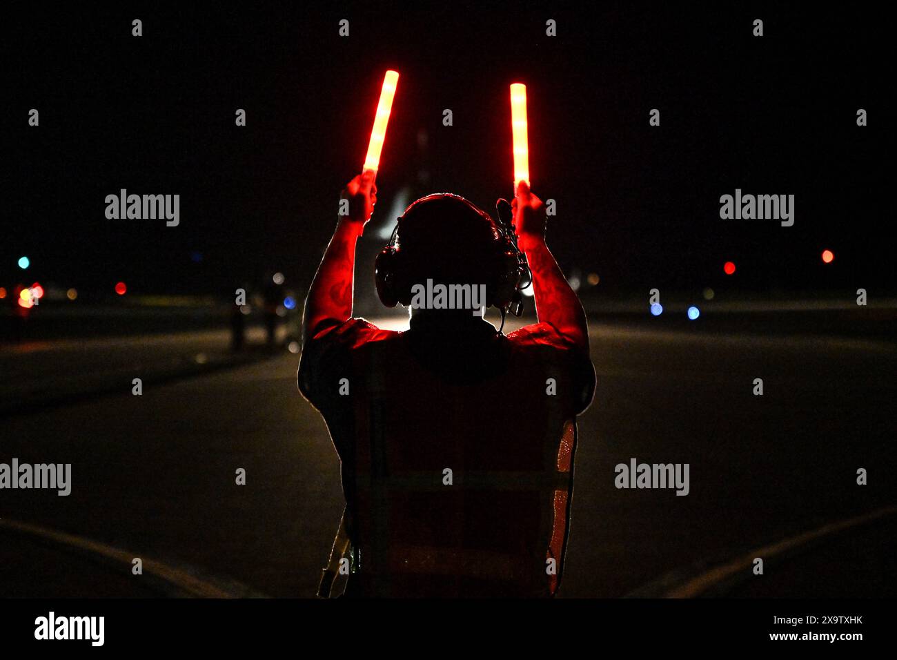 U.S. Air Force B-1B Senior Airman Calvin Agabin, 28th Aircraft ...