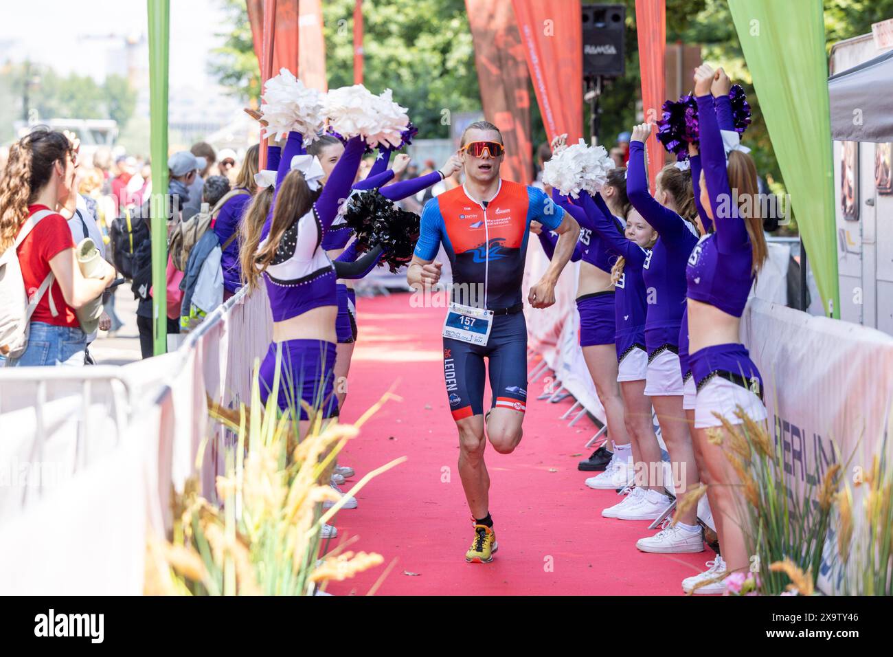 Tim Manders, ZVL-1886 Leiden, 4, Platz Berlin Triathlon 2024, Der ...