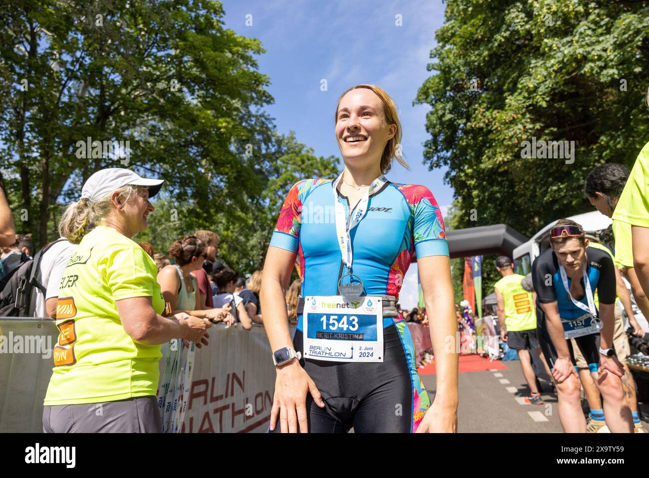 Hannah Maria Brandt Berlin Triathlon 2024, Der Hauptstadttriathlon ...