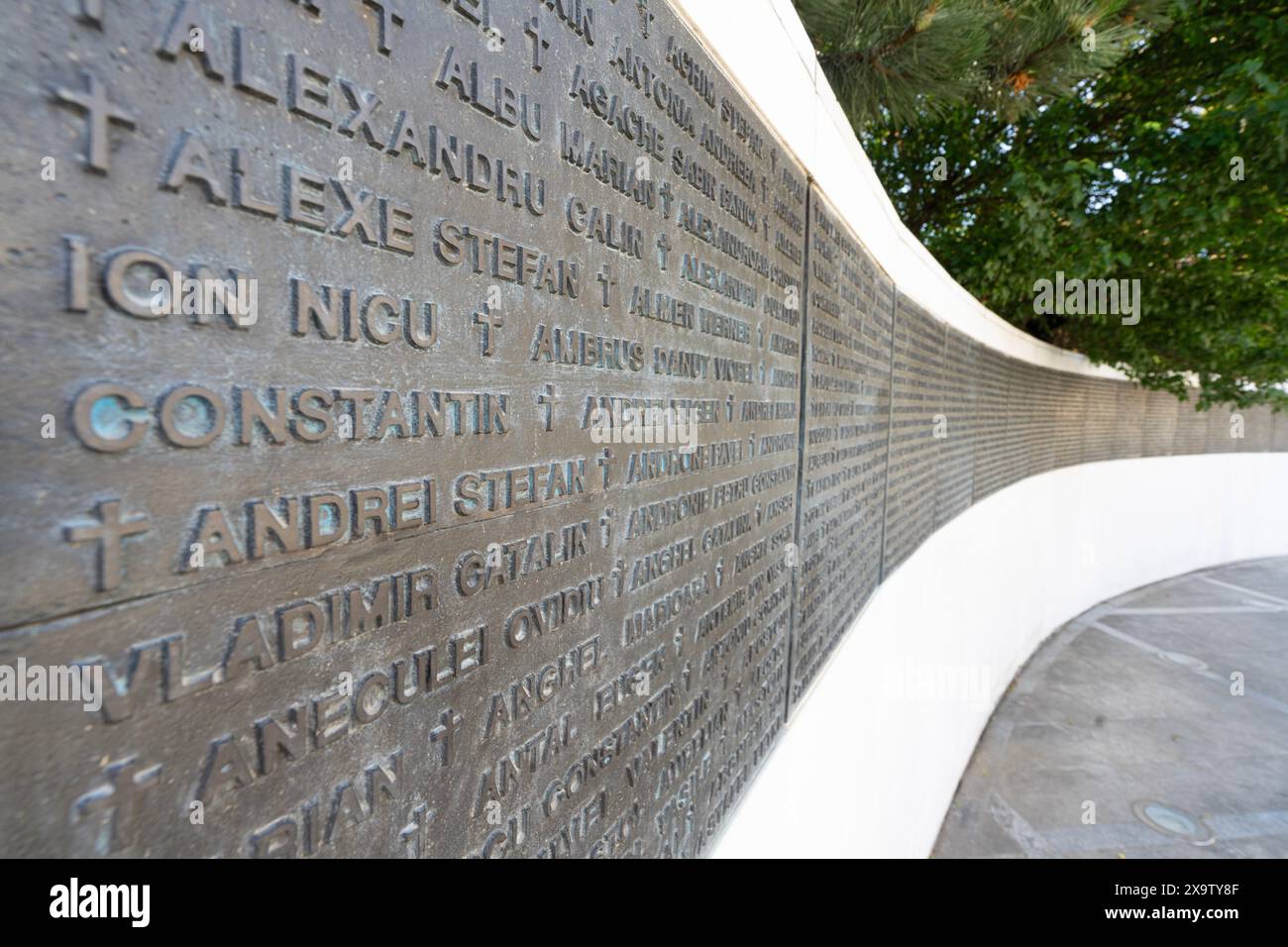 Memorial rebirth monument bucharest romania hi-res stock photography ...