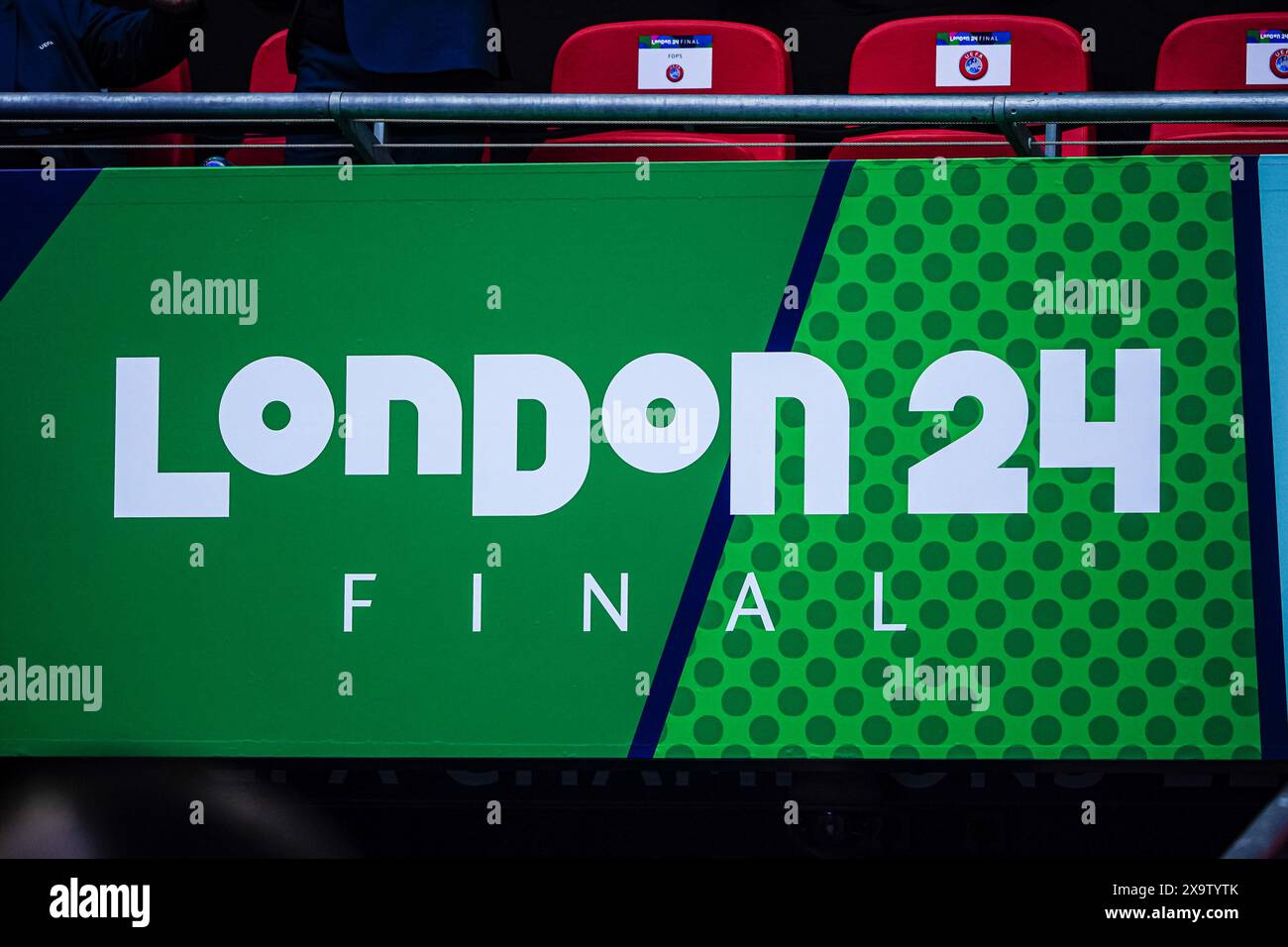 Schriftzug "London 24 Final", Themenfoto, Themenbild, Symbolfoto ...