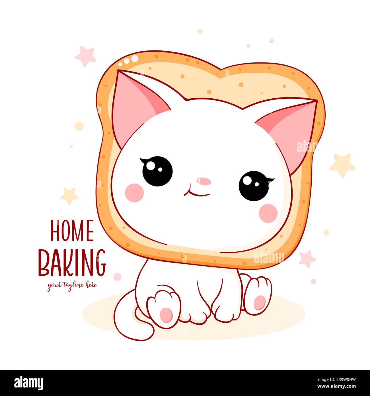 Kawaii cute cartoon vector hi-res stock photography and images - Alamy