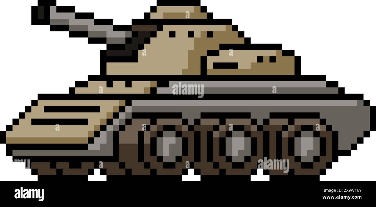 Battle tank art Stock Vector Images - Alamy