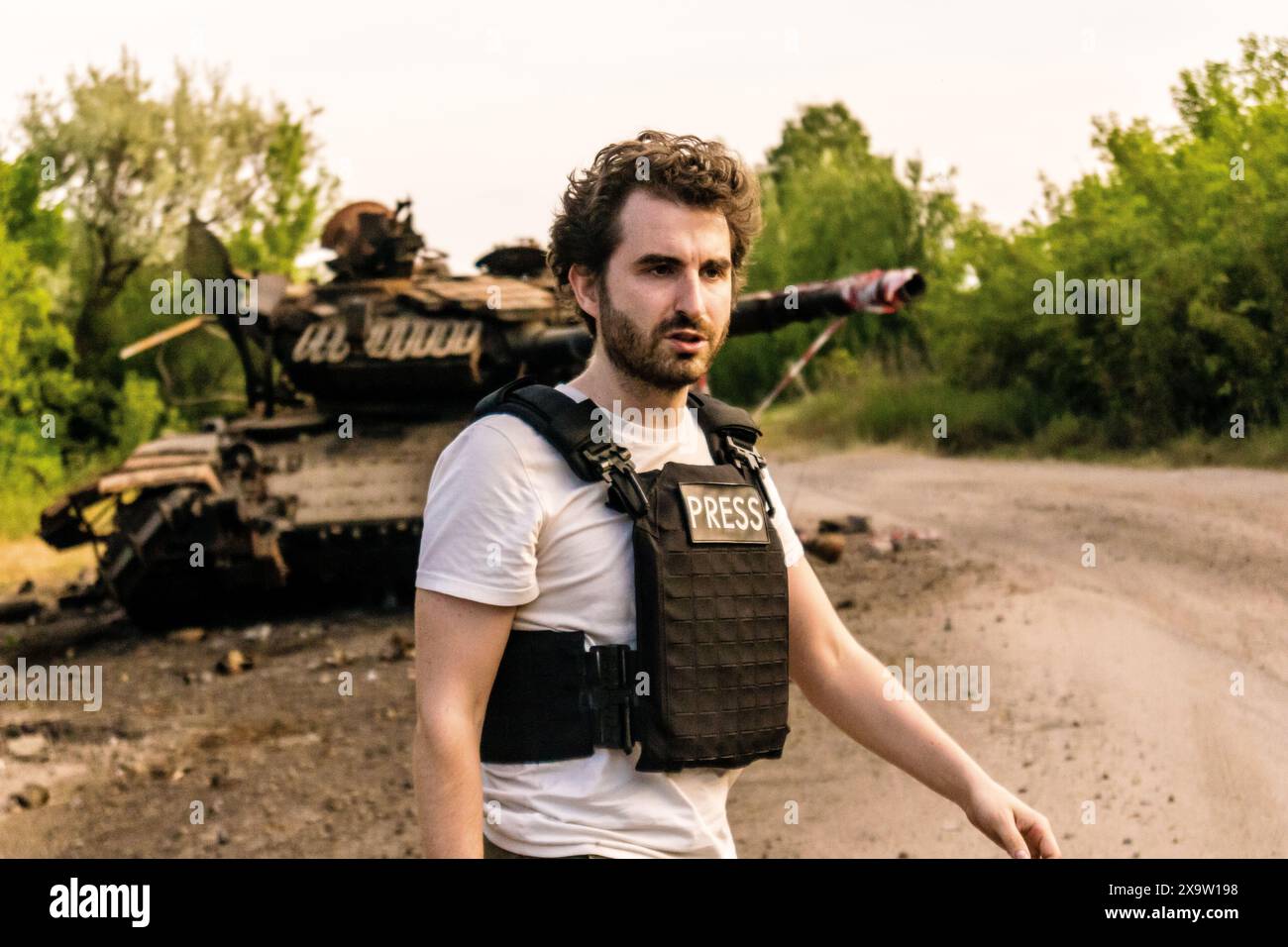 Frontline of Kharkiv, Ukraine, June 2, 2024 Joseph Roche, this ...