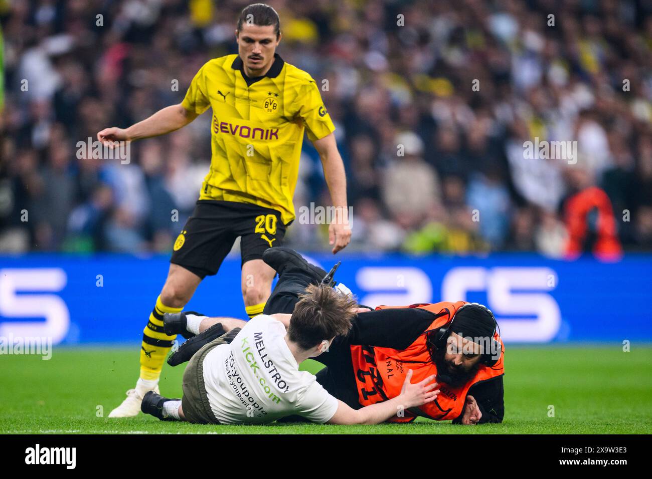 London, UK. 01st June, 2024. Soccer: Champions League, Borussia ...