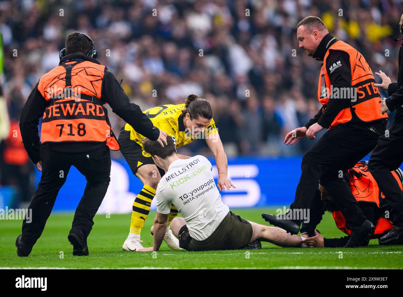 London, UK. 01st June, 2024. Soccer: Champions League, Borussia ...