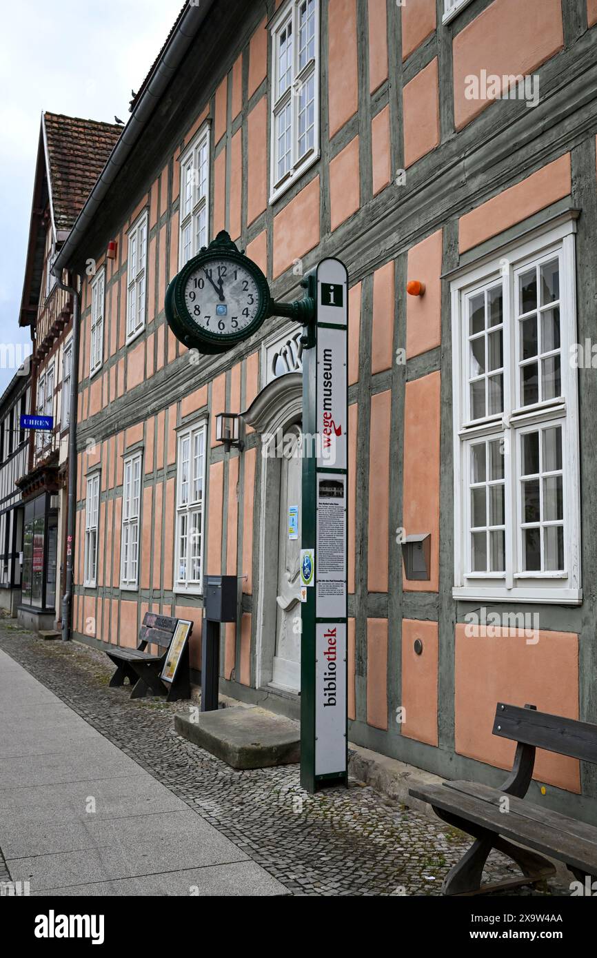 31 May 2024, Brandenburg, Wusterhausen/Dosse: The Wegemuseum is ...
