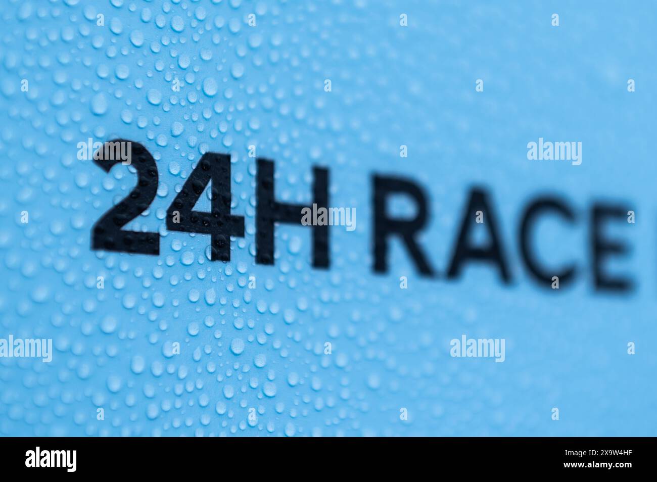 02 June 2024, Rhineland-Palatinate, Nürburg: The words "24H RACE" and ...