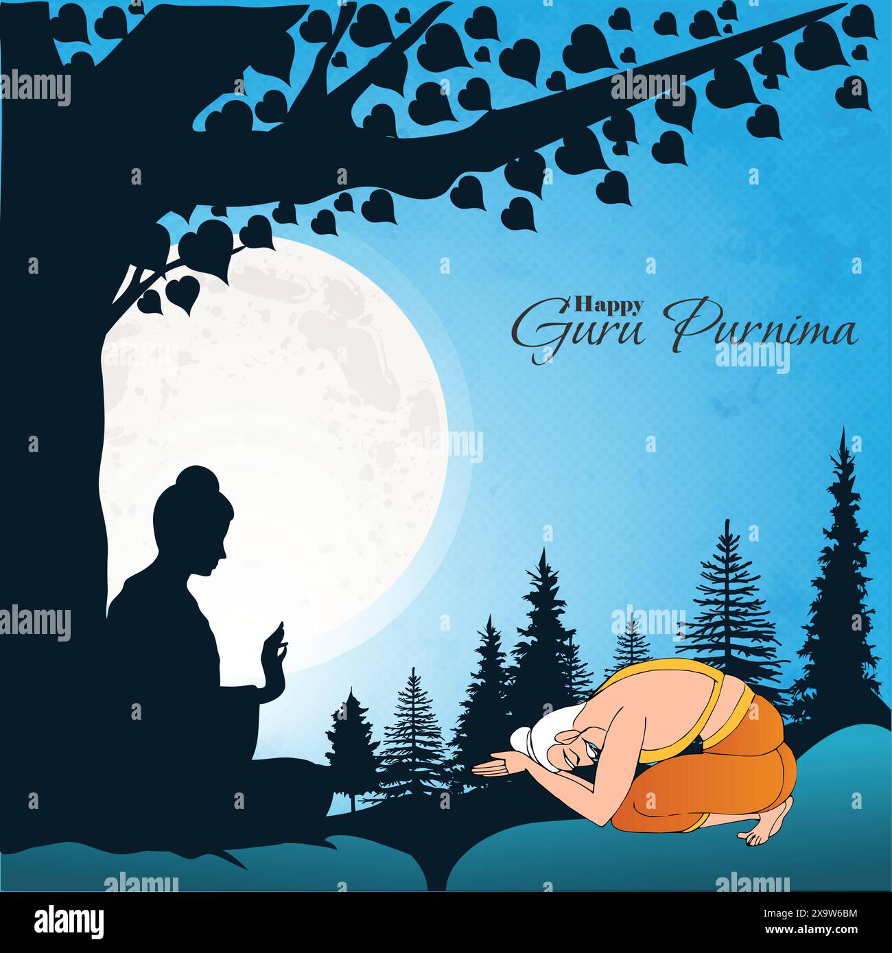 Indian spiritual master Stock Vector Images - Alamy