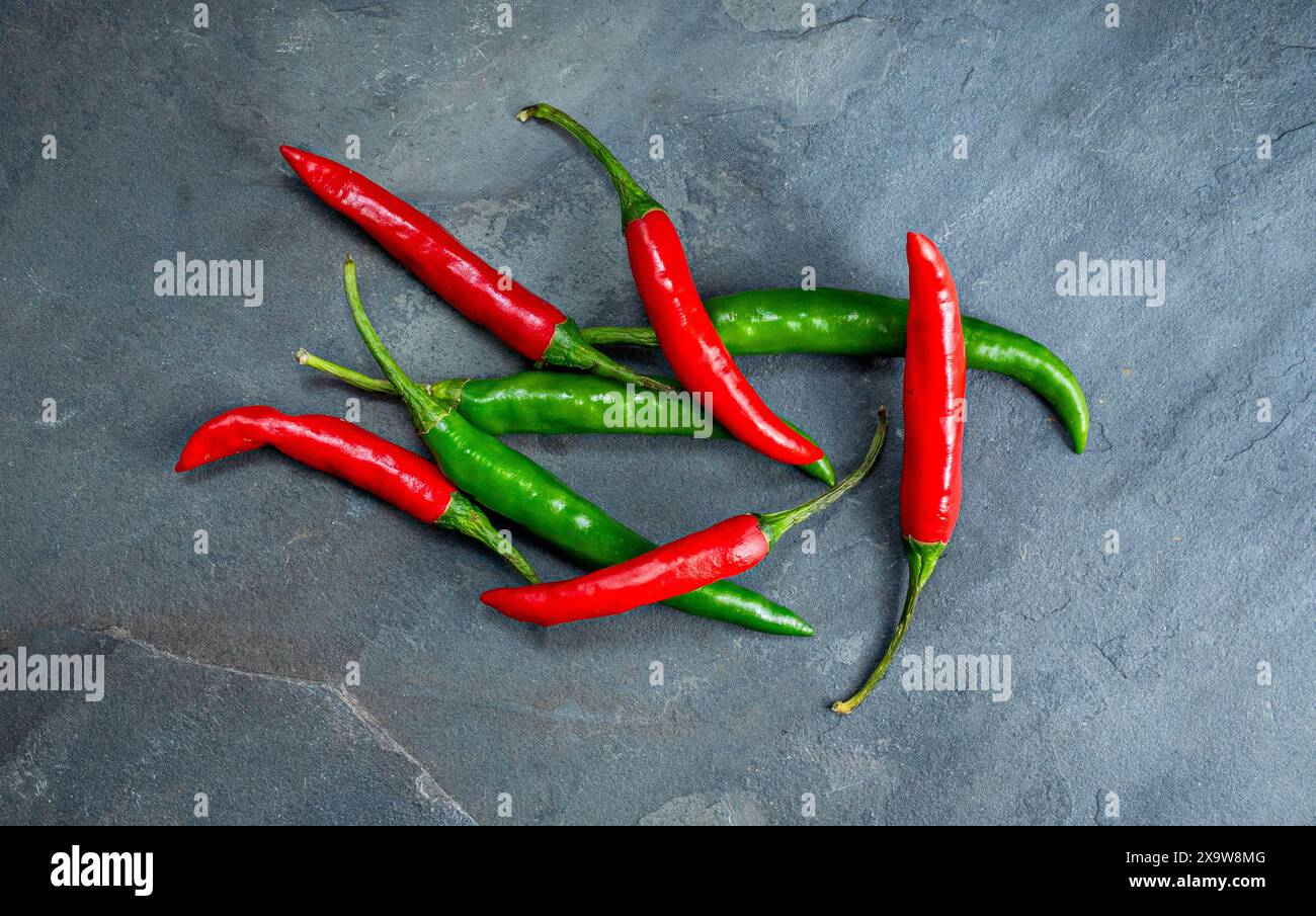 Chilli varieties hi-res stock photography and images - Alamy