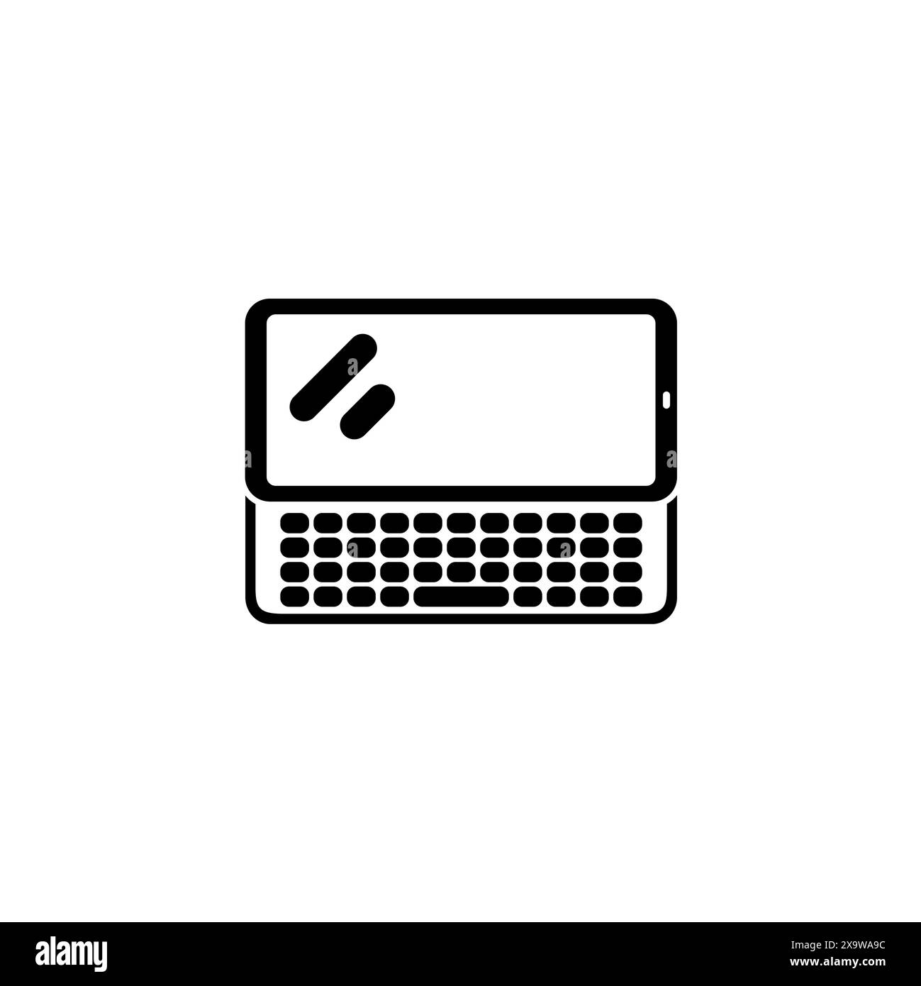 Personal digital assistant calendar Black and White Stock Photos ...