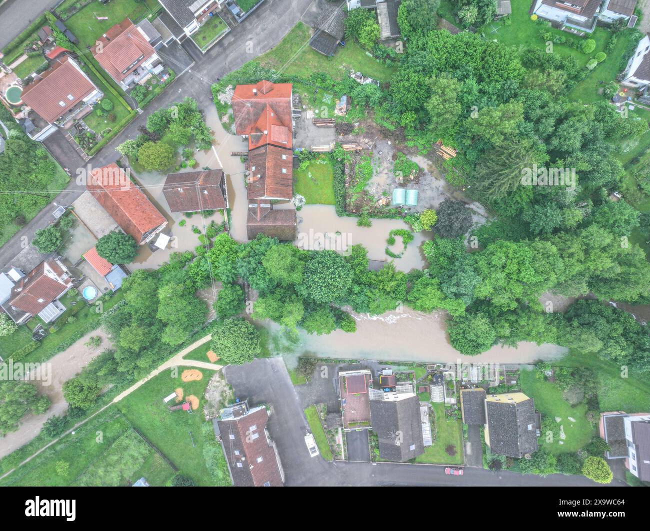 03 June 2024, Baden-Württemberg, Täferrot: View of Täferrot, where the ...
