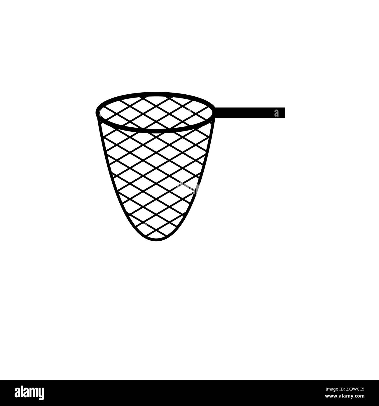 Fishing net trap Black and White Stock Photos & Images - Alamy