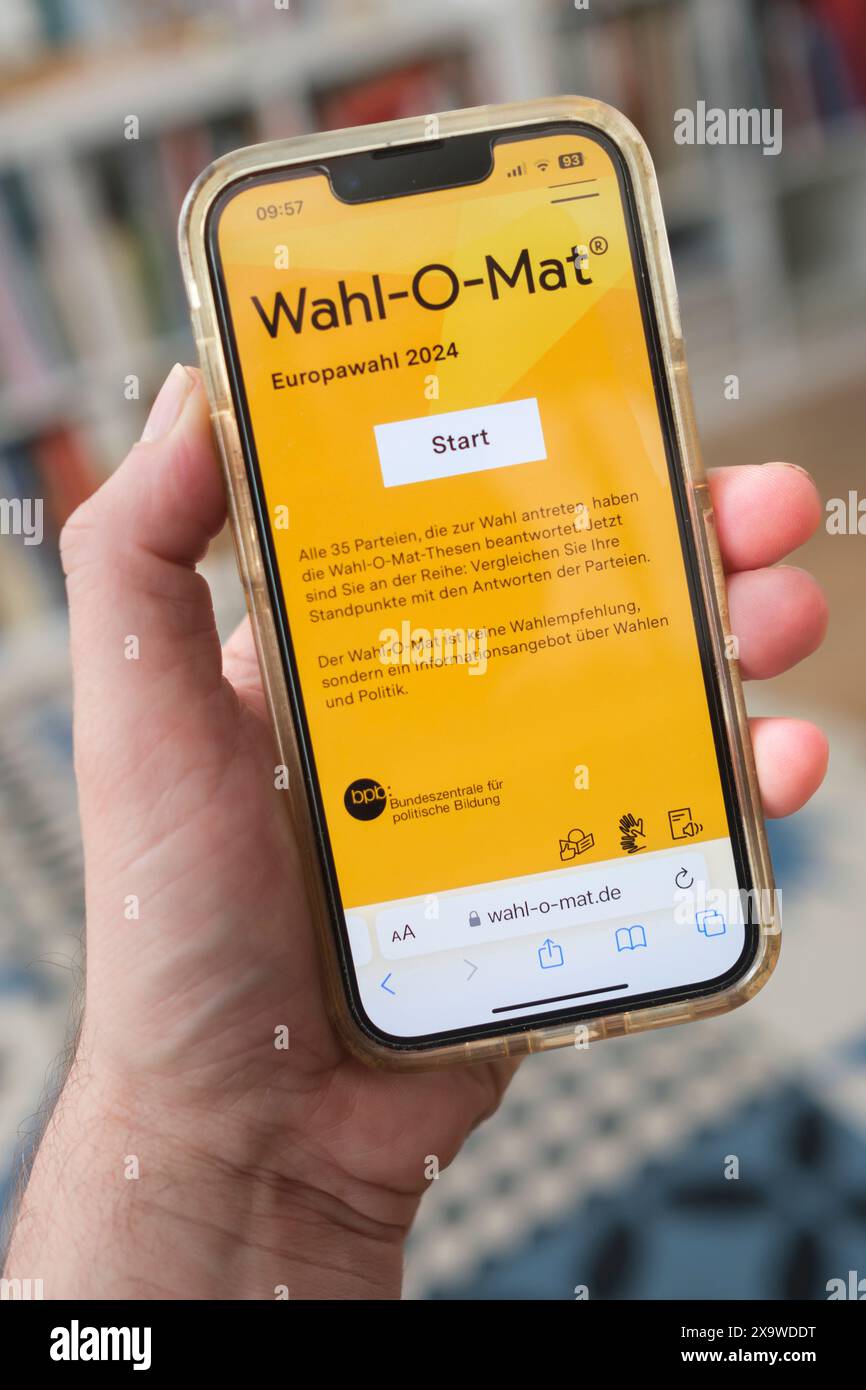 Wahl informationsdienst hi-res stock photography and images - Alamy