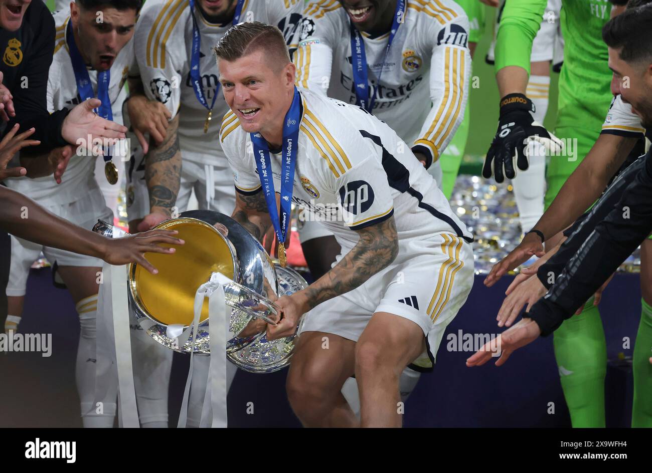 firo : 01.06.2024 Football, football, UEFA CHAMPIONS LEAGUE, season ...