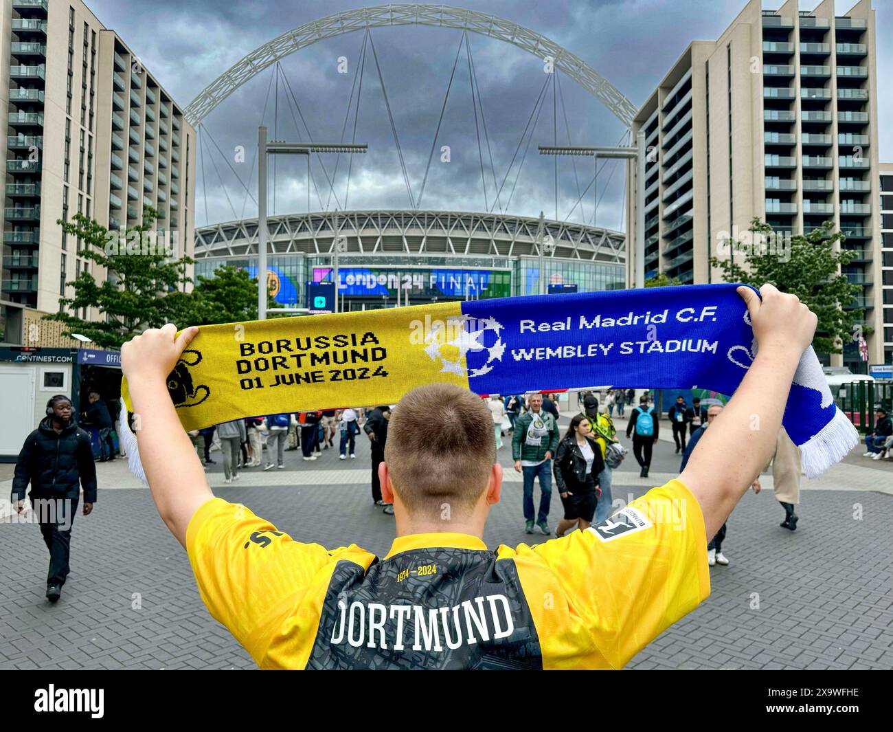 firo : 01.06.2024 Football, Soccer, UEFA CHAMPIONS LEAGUE, Season 2023/ ...