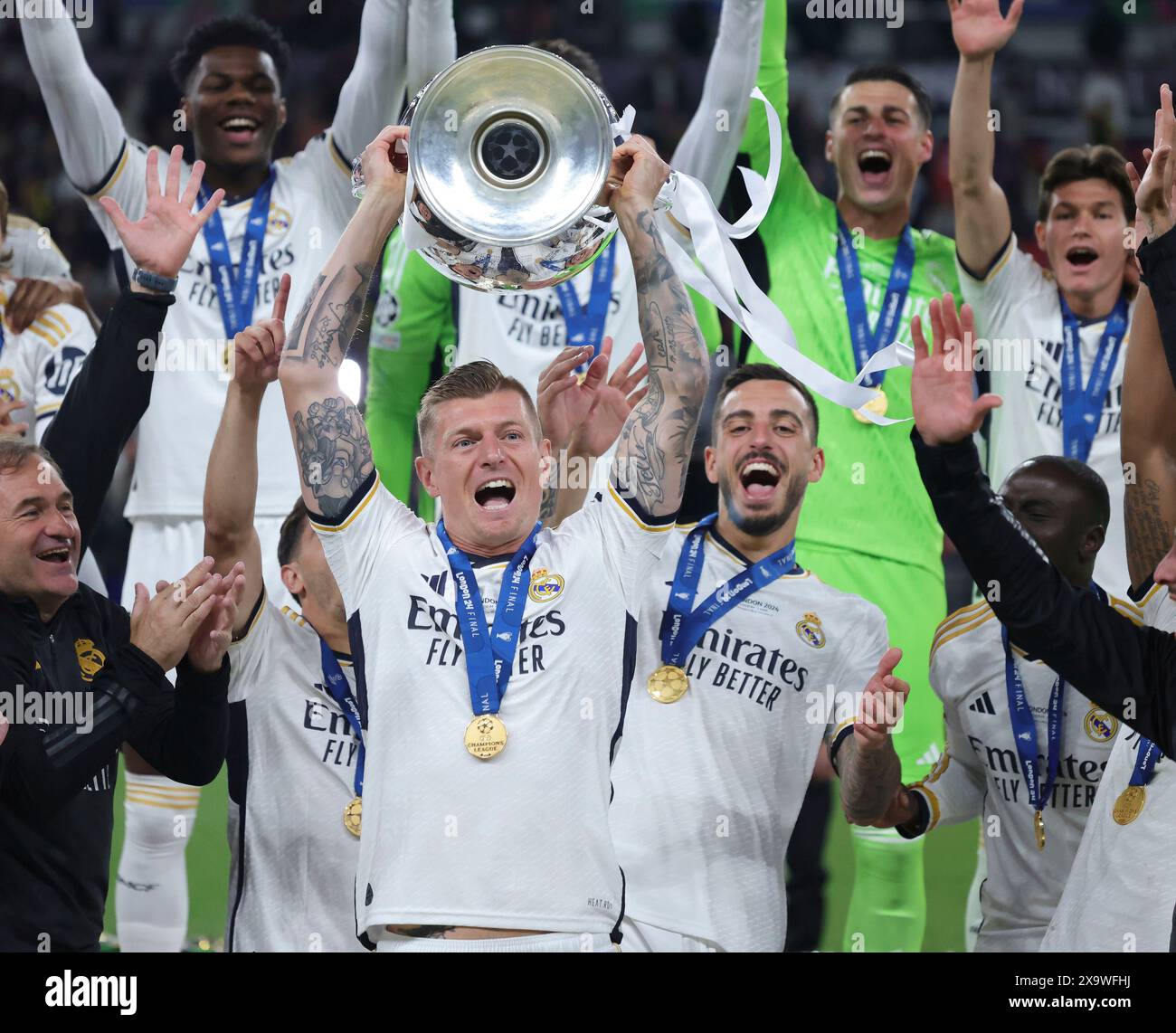 firo : 01.06.2024 Football, football, UEFA CHAMPIONS LEAGUE, season ...