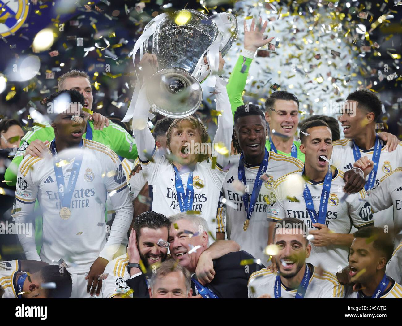 firo: 01.06.2024 Football, football, UEFA CHAMPIONS LEAGUE, season 2023 ...