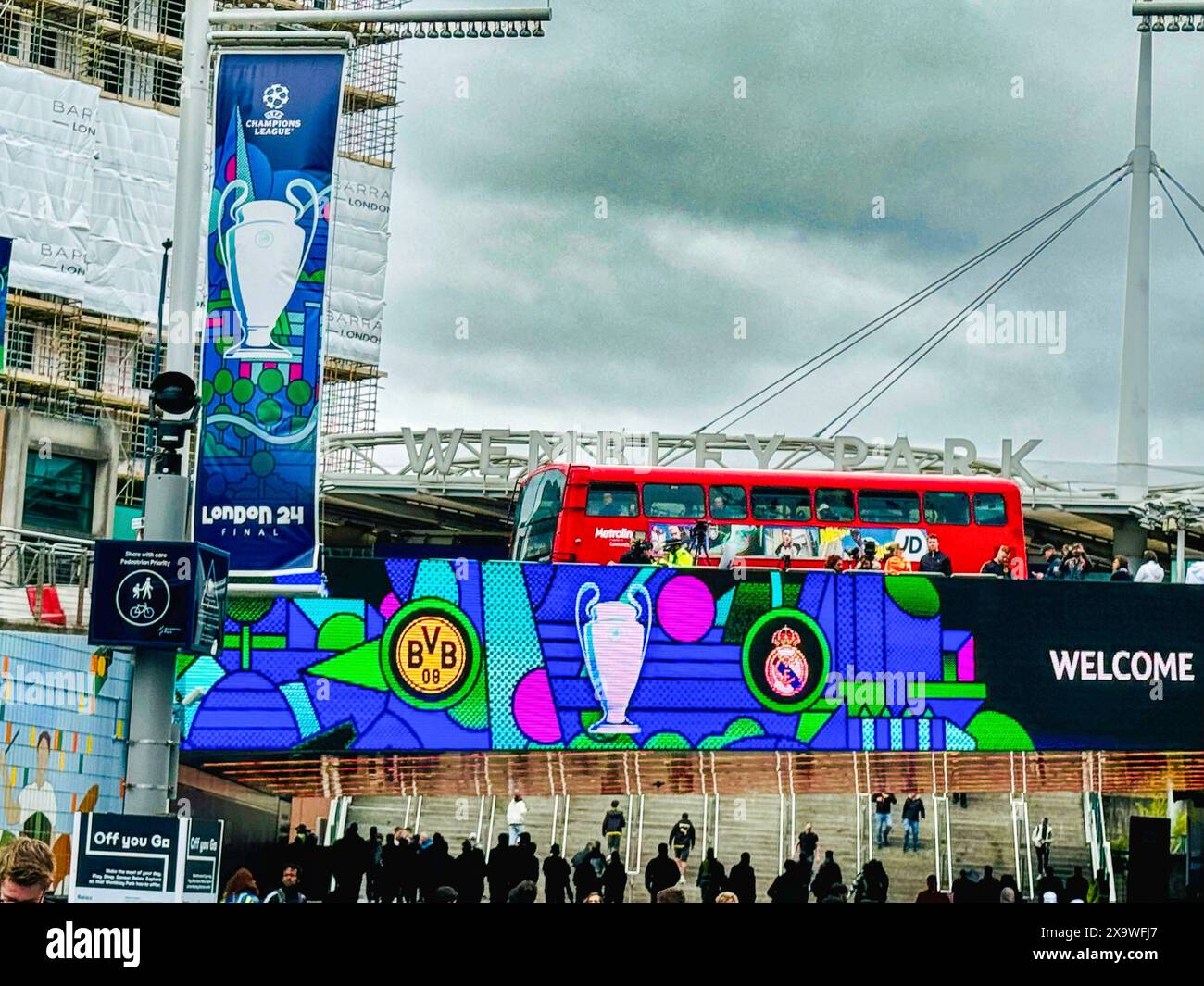 firo : 01.06.2024 Football, soccer, UEFA CHAMPIONS LEAGUE, season 2023/ ...