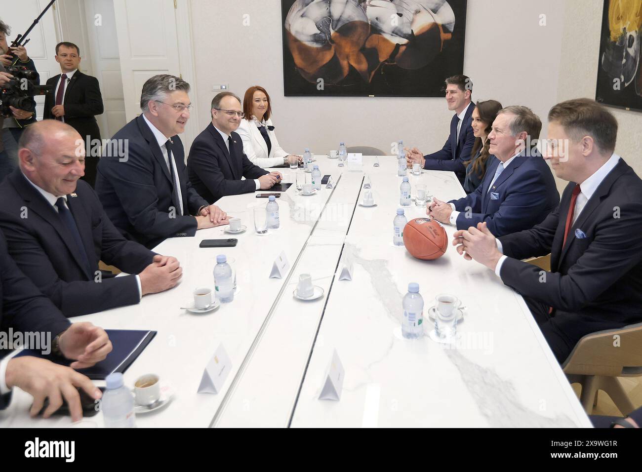 Zagreb, Croatia. 03rd June, 2024. Prime Minister of Croatia Andrej ...