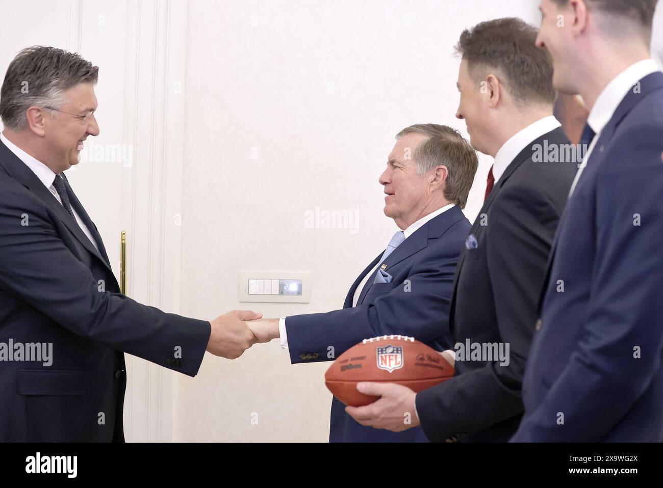 Zagreb, Croatia. 03rd June, 2024. Prime Minister of Croatia Andrej ...