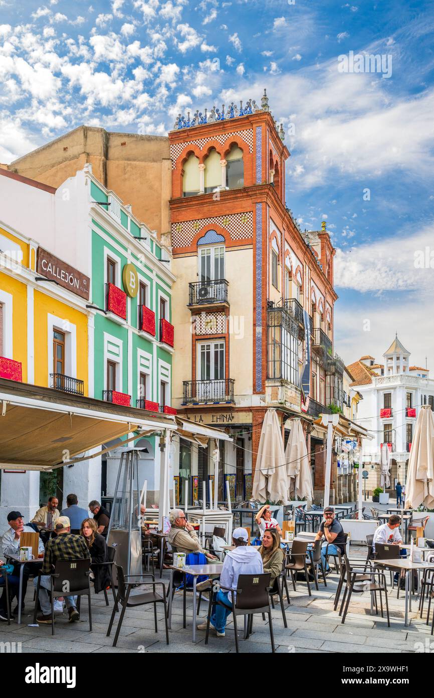 Plaza Mayor, Merida, Extremadura, Spain Stock Photo - Alamy