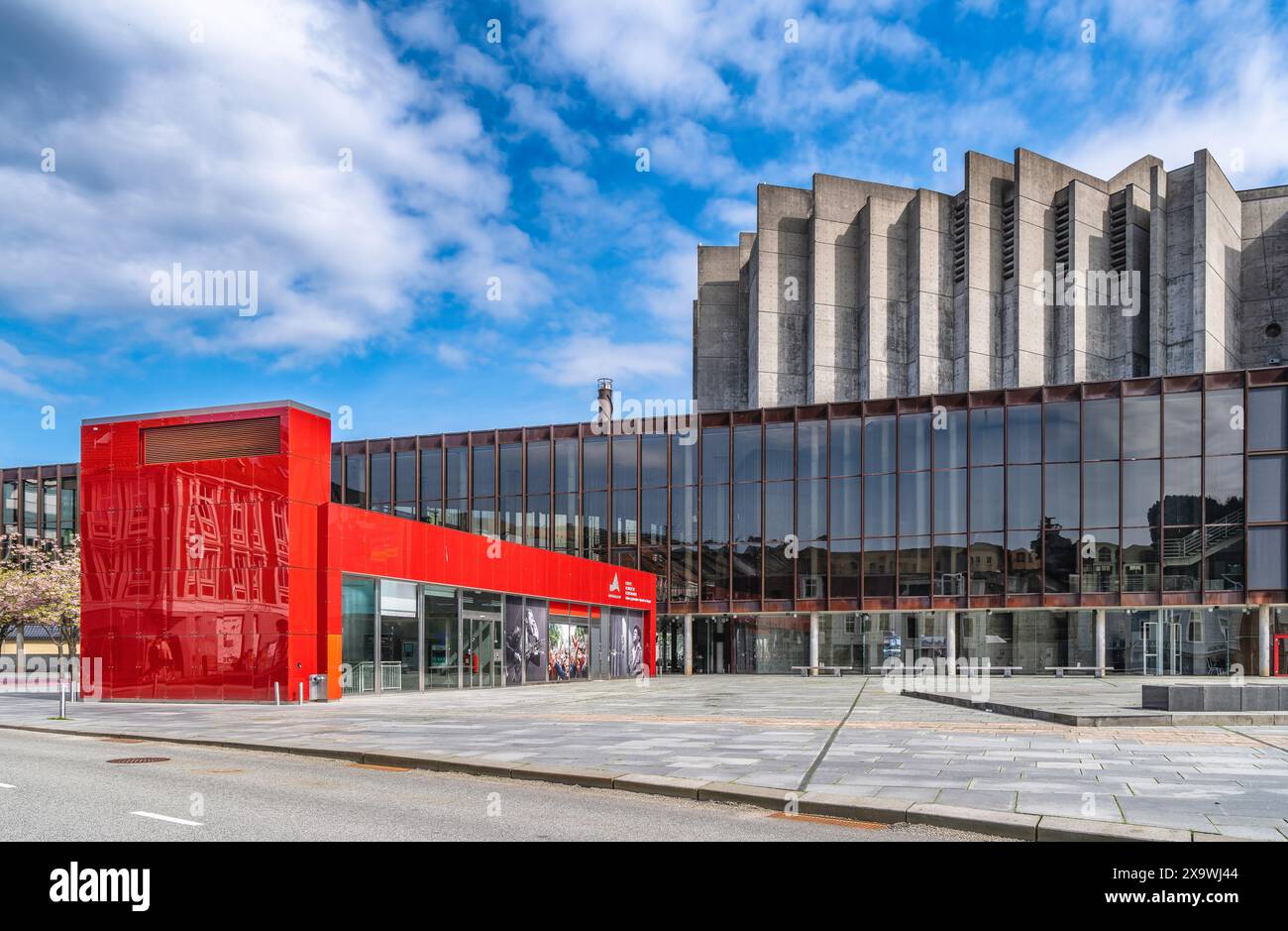 Concert house Grieghallen in Bergen, Norway Stock Photo - Alamy