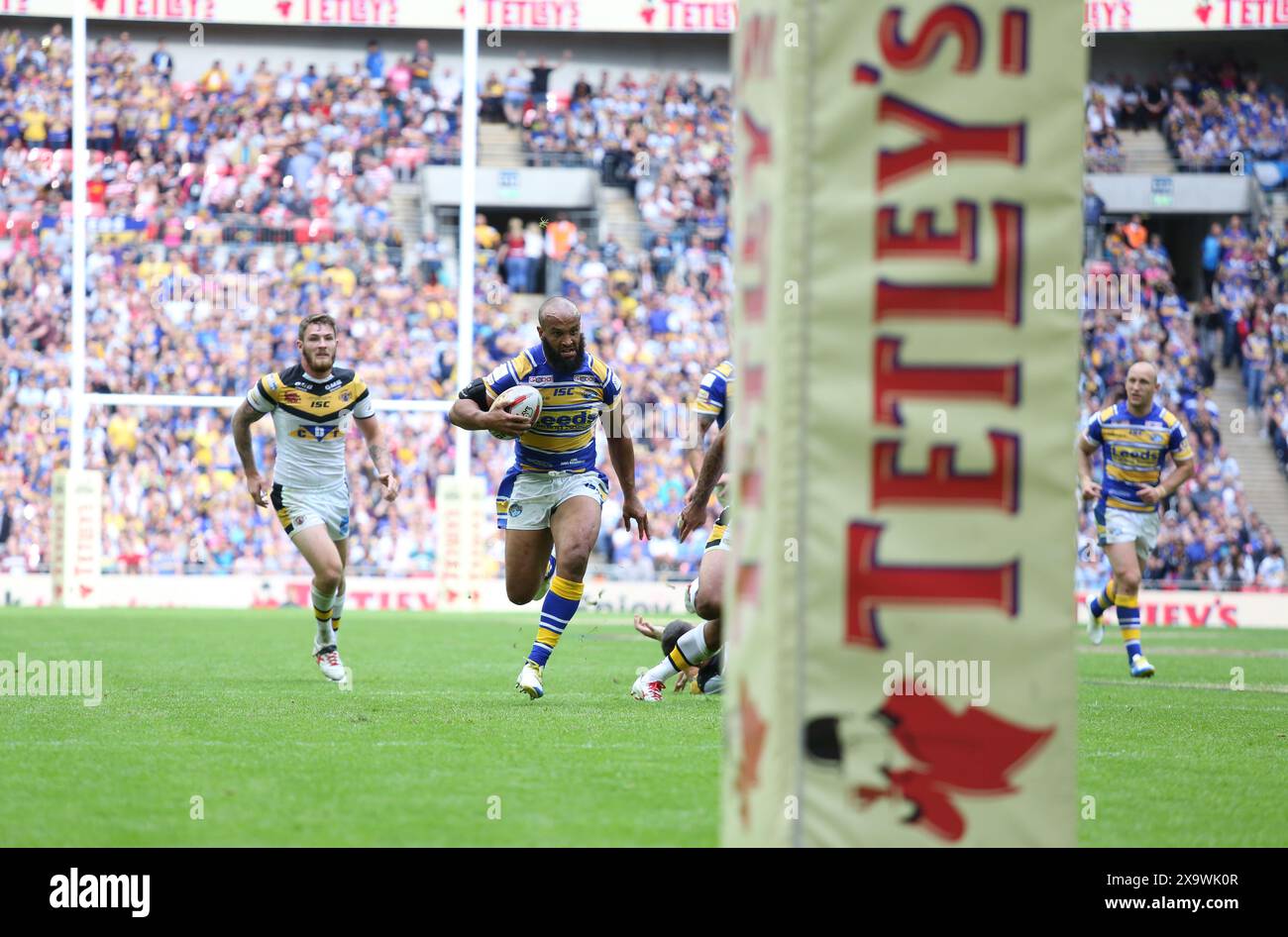 Rugby League Challenge Cup Final Leeds v Castleford. Action picture by ...