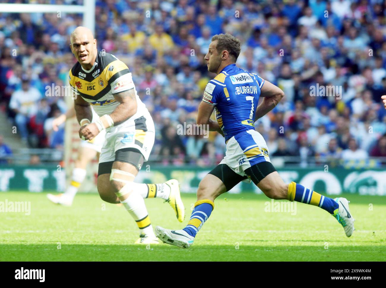 Pic shows: Rob Burrow in action Rugby League Challenge Cup Final Leeds ...