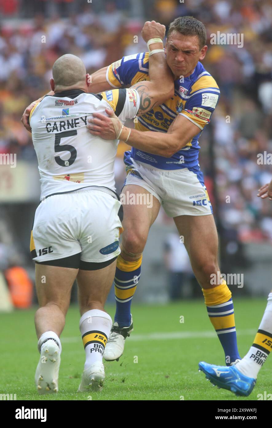 Rugby League Challenge Cup Final Leeds v Castleford Kevin Sinfield ...