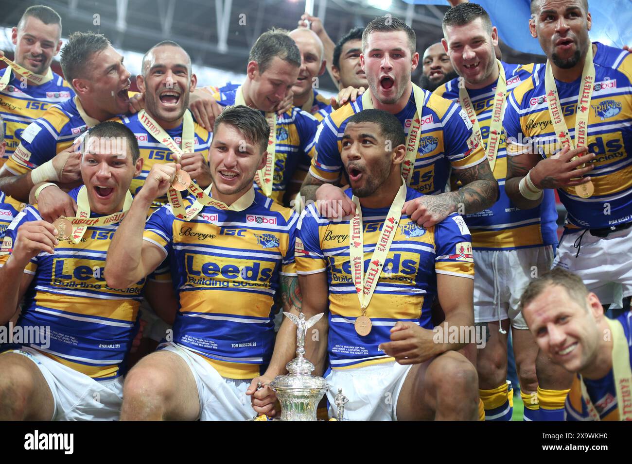 Rugby League Challenge Cup Final Leeds v Castleford. Action picture by ...