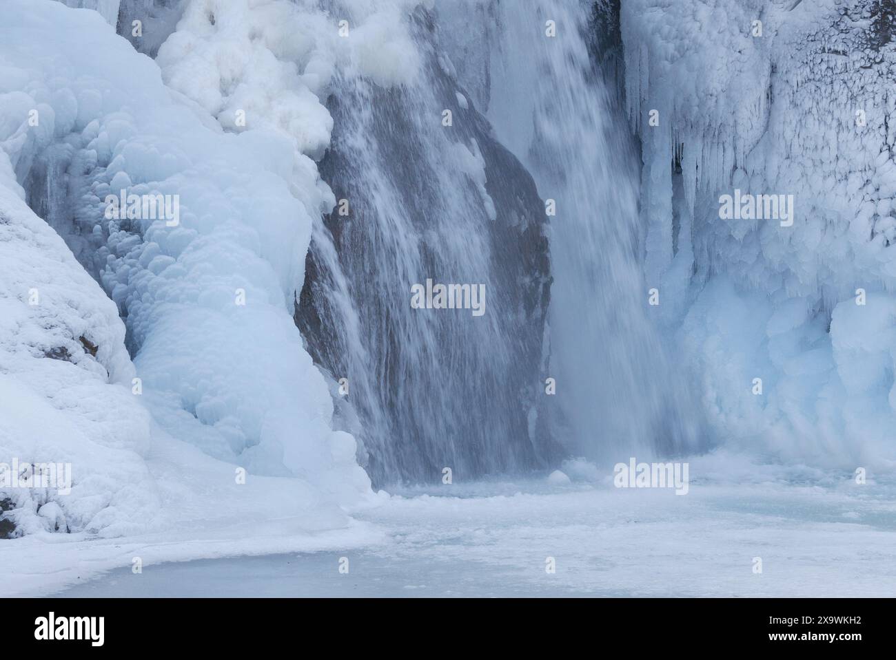 Helgufoss waterfall hi-res stock photography and images - Alamy