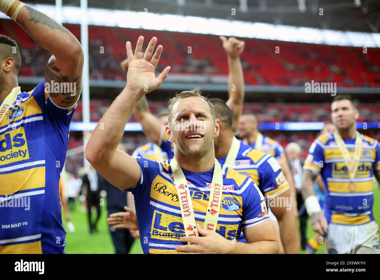 Pic shows: Rob Burrow seen here after winning Rugby League Challenge ...