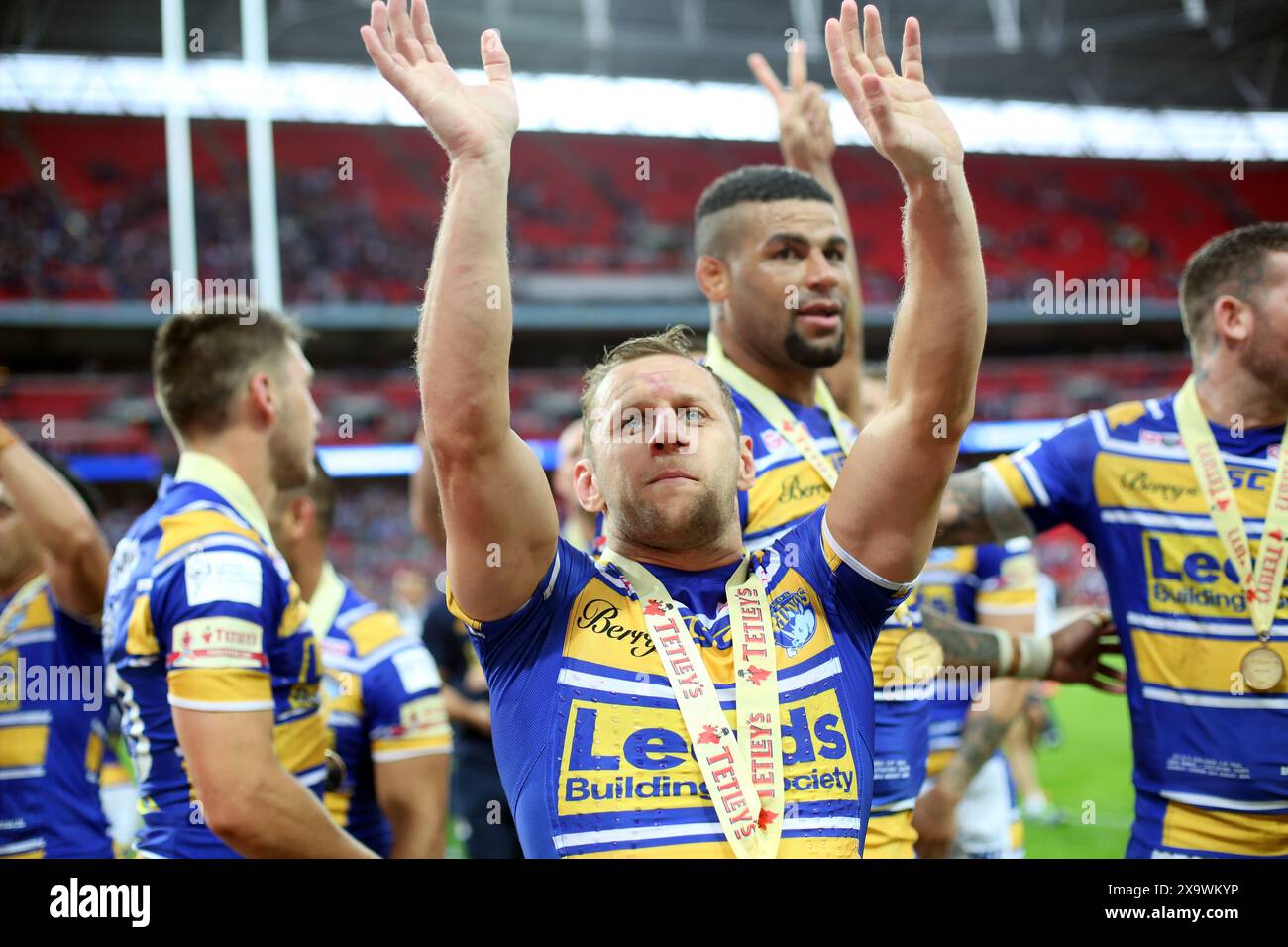 Pic shows: Rob Burrow seen here after winning Rugby League Challenge ...