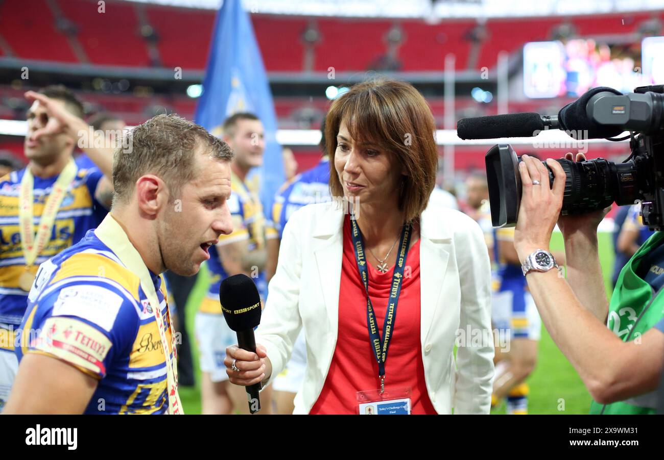 Pic shows: Rob Burrow seen here after winning Rugby League Challenge ...