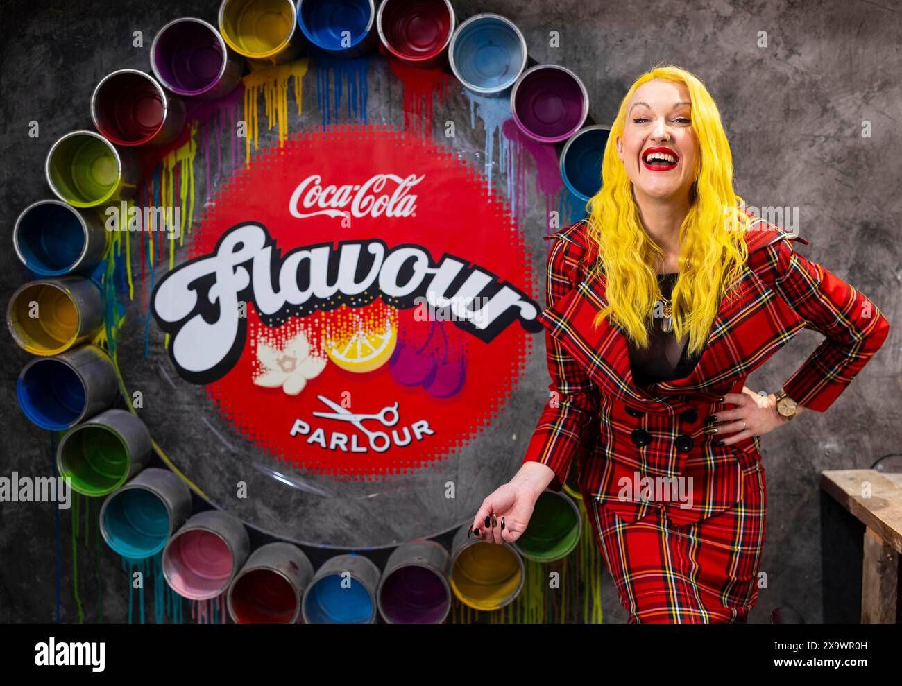 EDITORIAL USE ONLY Sophia Hilton from Not Another Salon at the Flavour ...