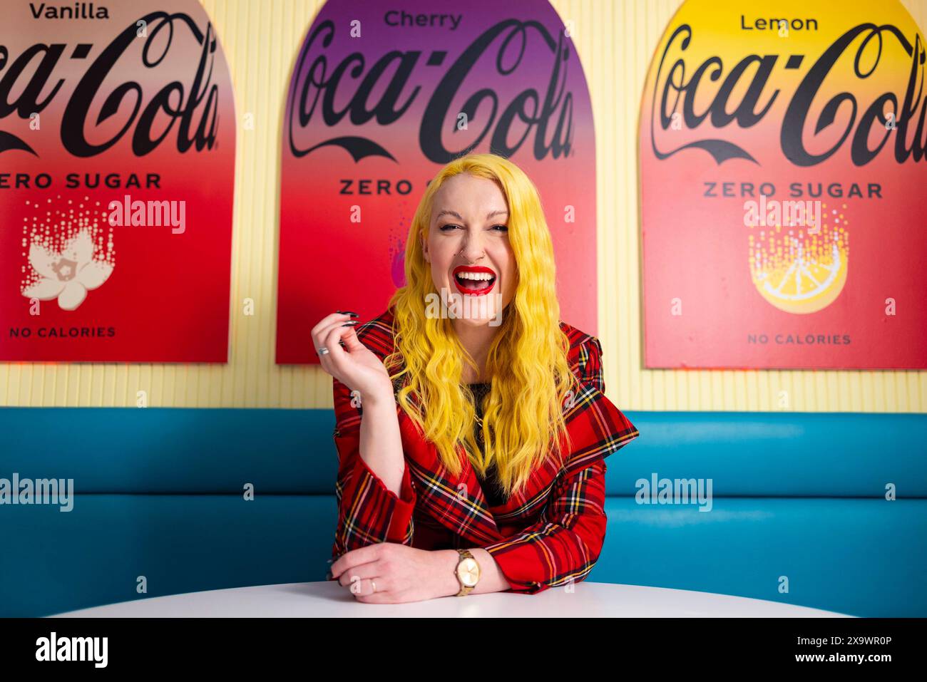 EDITORIAL USE ONLY Sophia Hilton from Not Another Salon at the Flavour ...