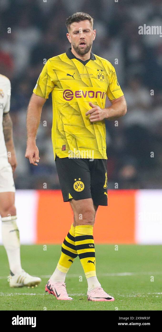London, UK. 01st June, 2024. Borussia Dortmund forward Niclas Fullkrug ...
