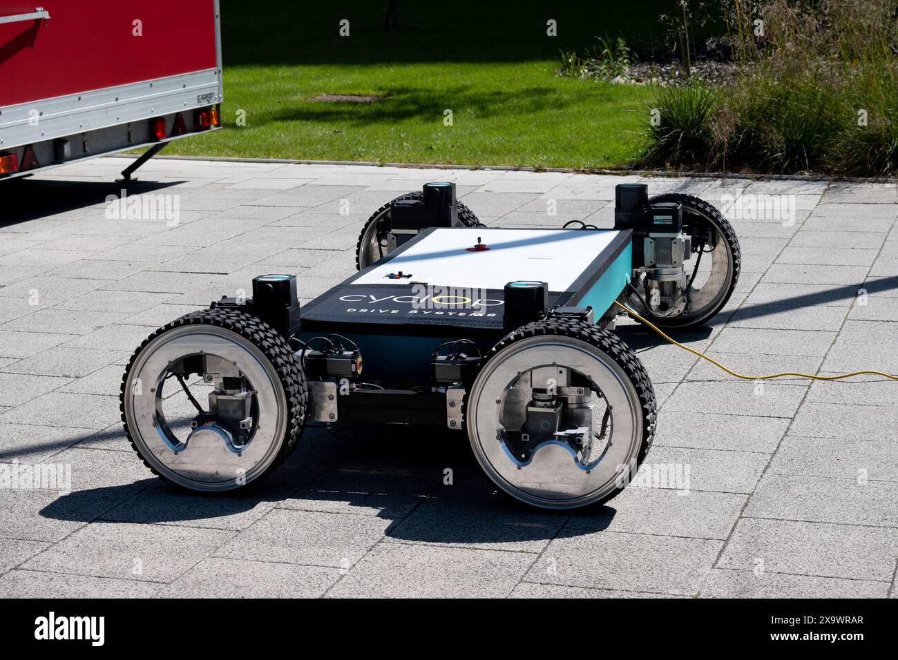 Cyclopic demonstration vehicle, Coventry Motofest, UK Stock Photo - Alamy