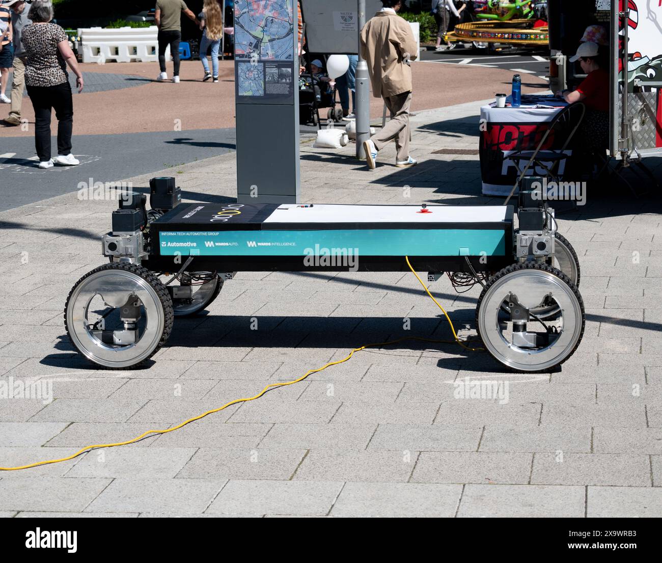 Cyclopic demonstration vehicle, Coventry Motofest, UK Stock Photo - Alamy