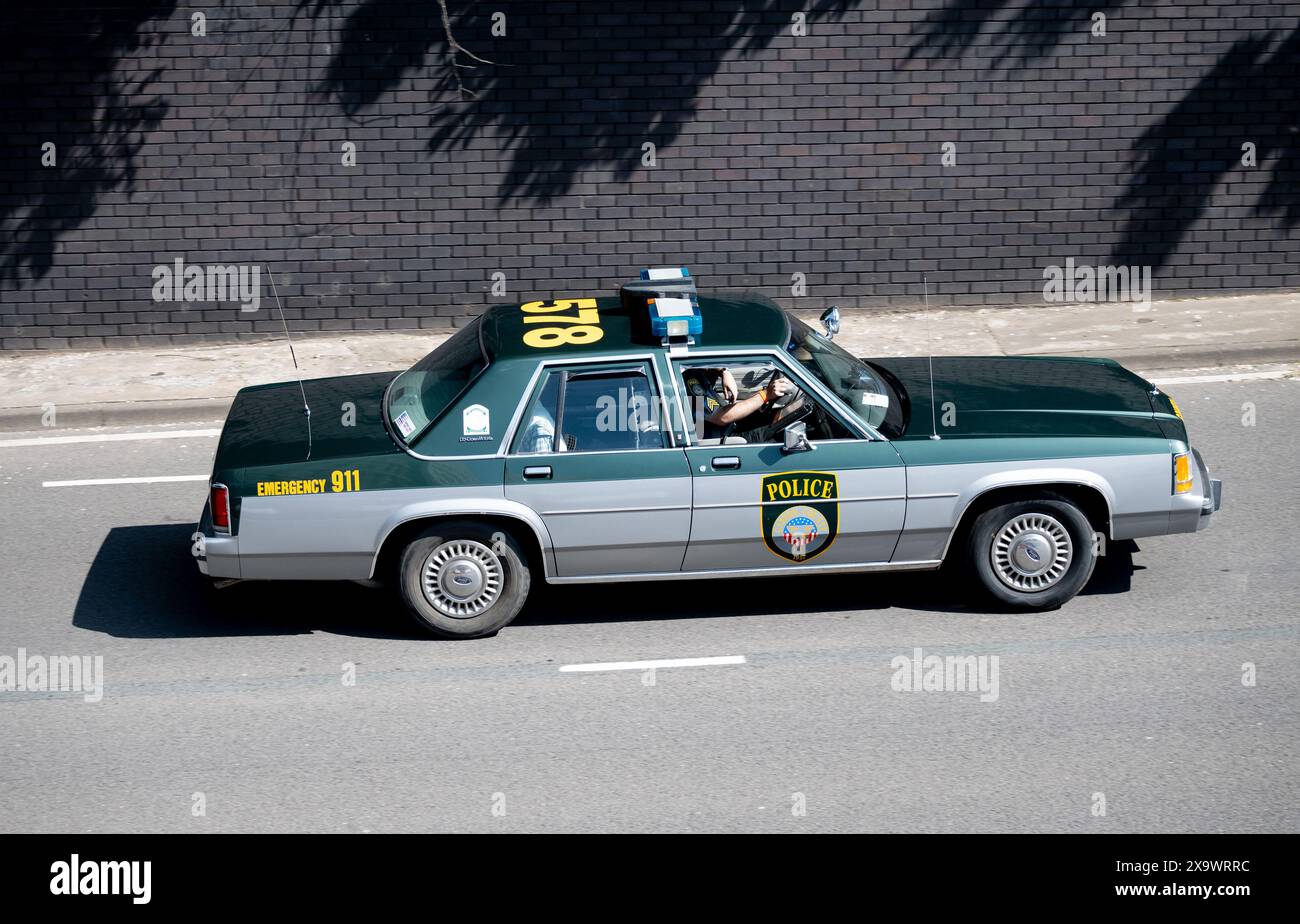 Gaston County Police car. Coventry Motofest 2024, West Midlands, UK ...