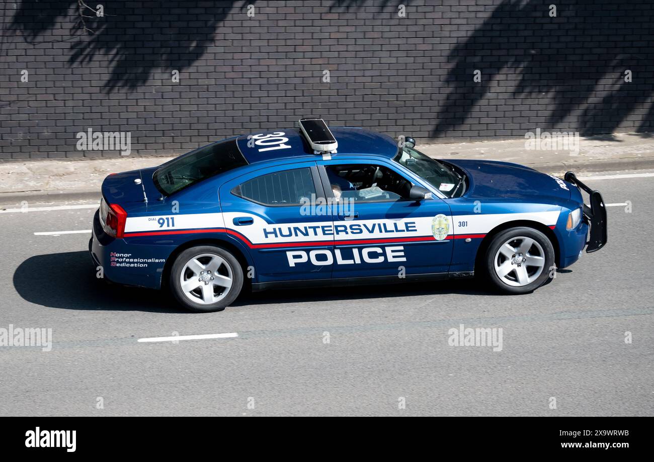 Huntersville Police car. Coventry Motofest 2024, West Midlands, UK ...