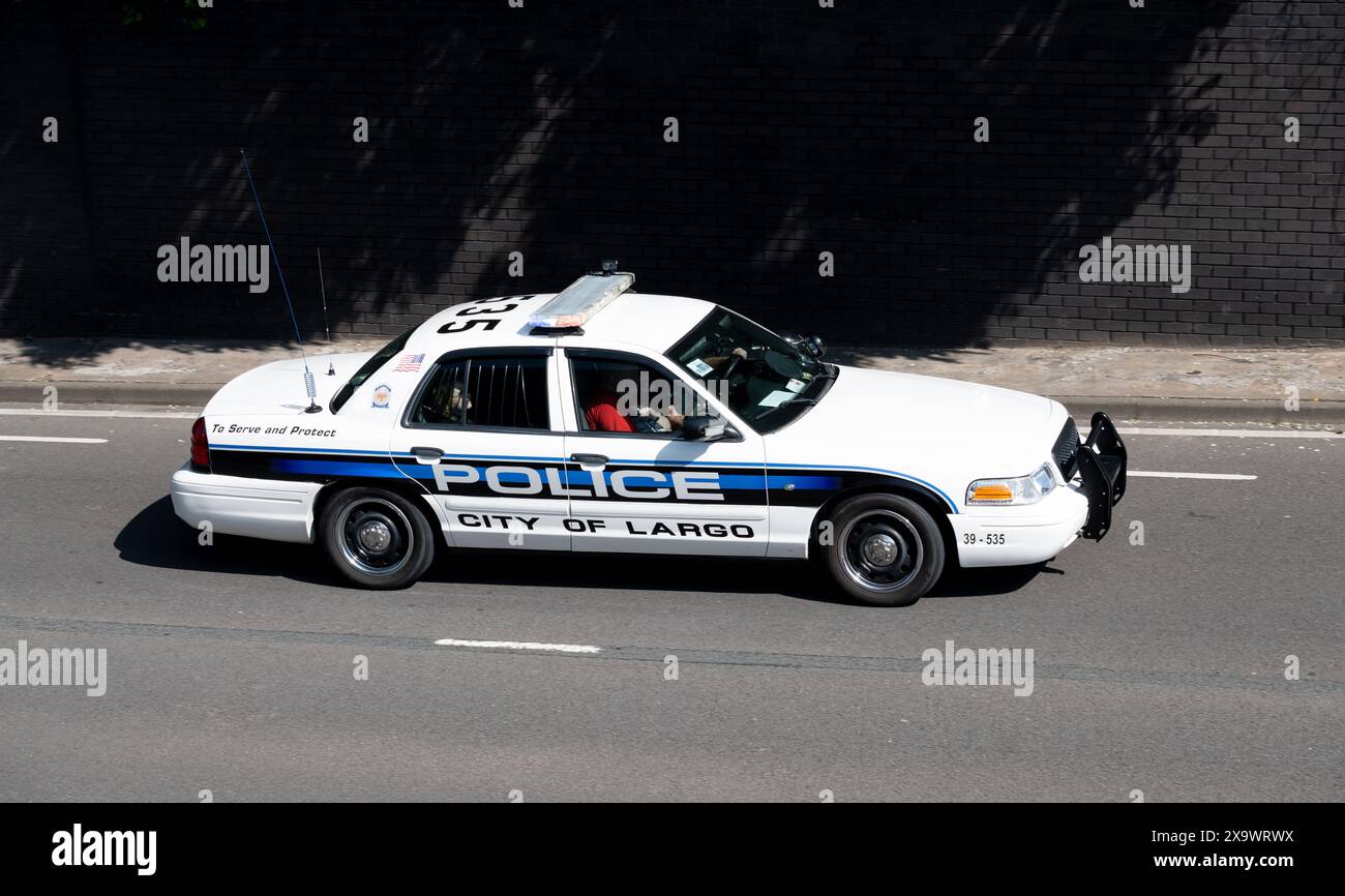 City of Largo Police car. Coventry Motofest 2024, West Midlands, UK ...