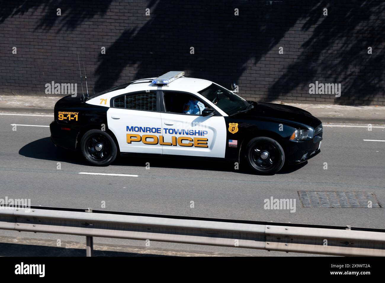 Monroe Township Police car. Coventry Motofest 2024, West Midlands, UK ...