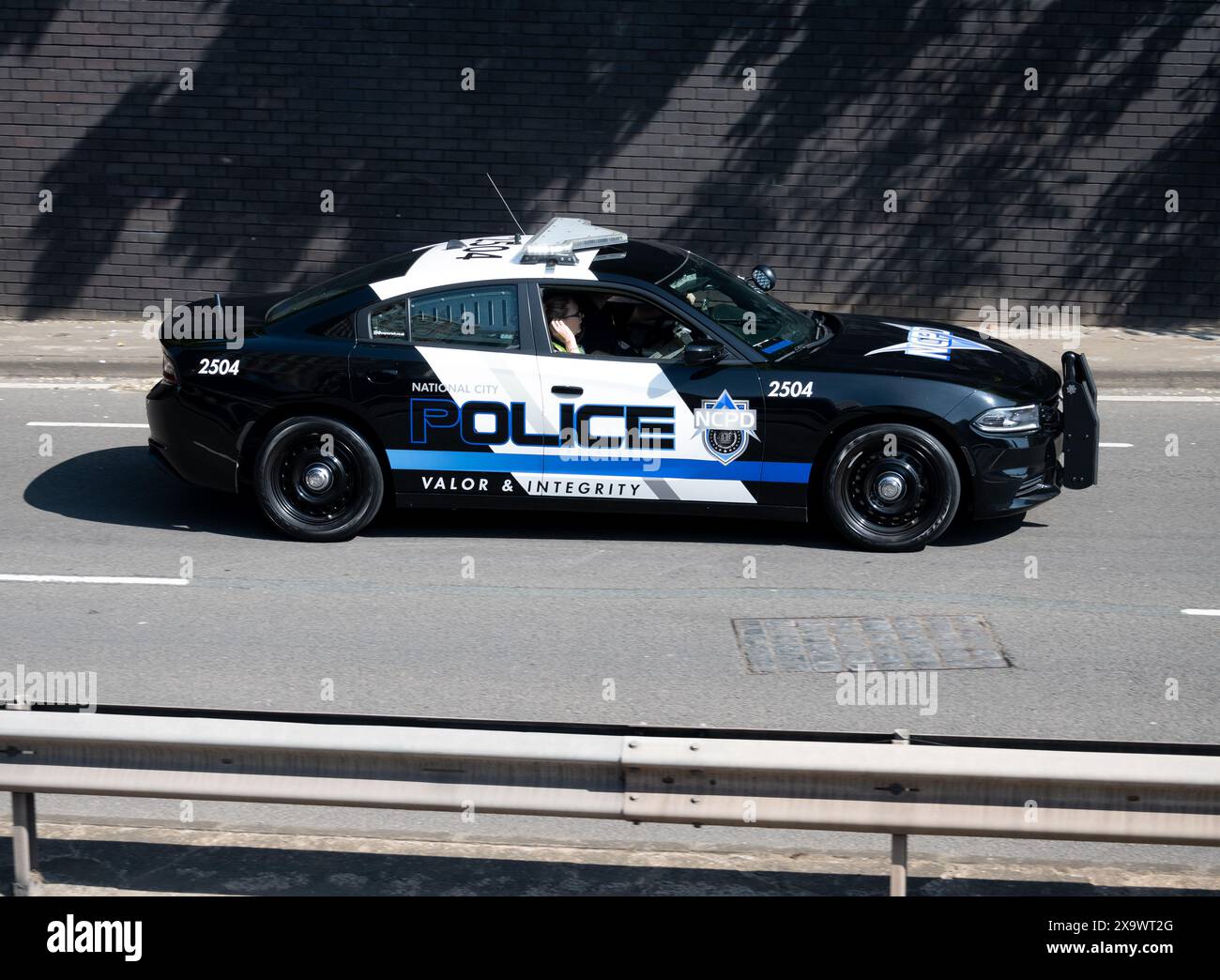 National City Police car. Coventry Motofest 2024, West Midlands, UK ...