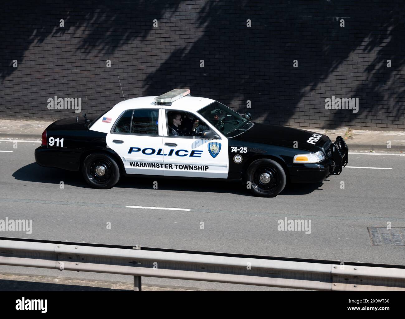 Warminster Township Police car. Coventry Motofest 2024, West Midlands ...